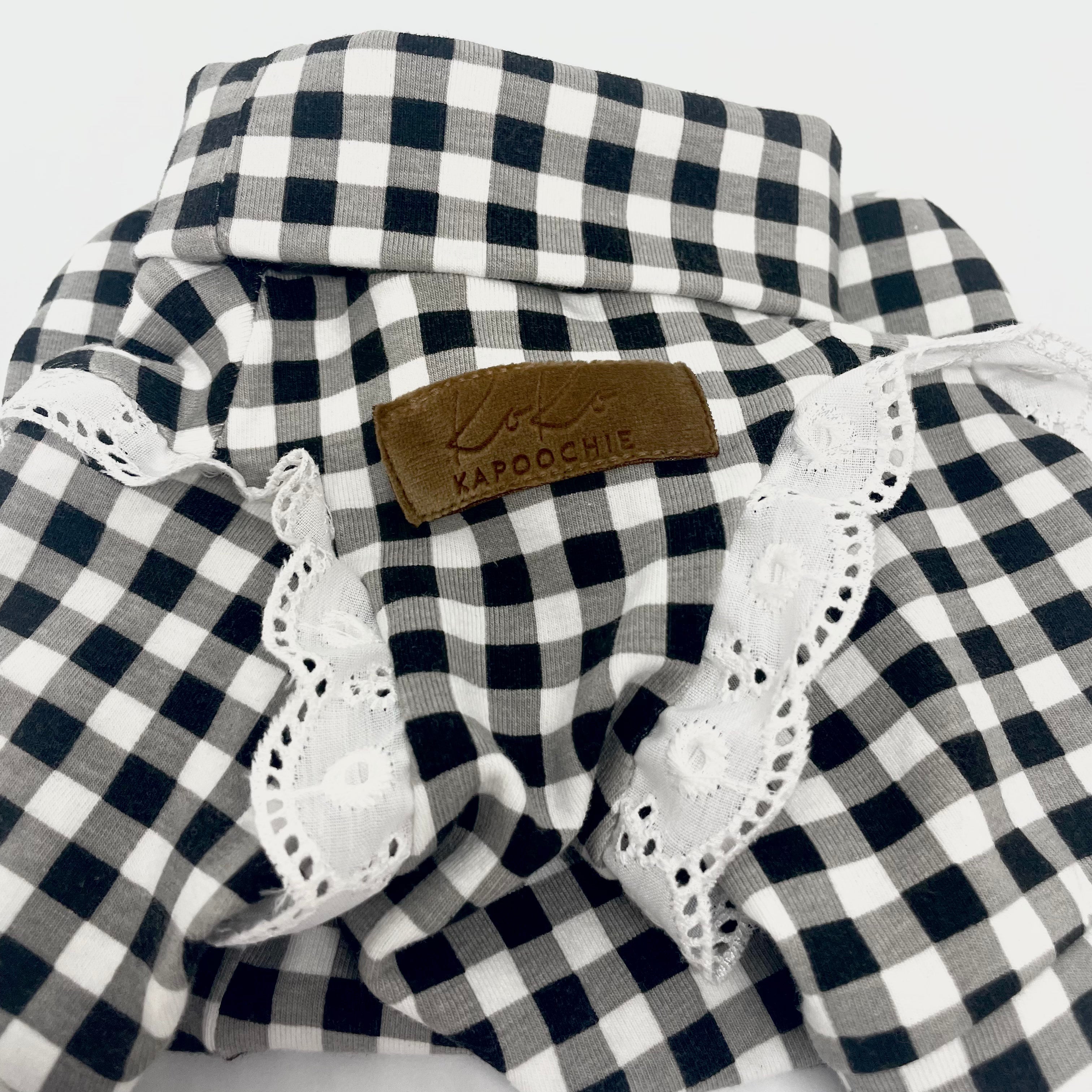 Check Me - Black Mini Gingham Sweater – Koko Kapoochie