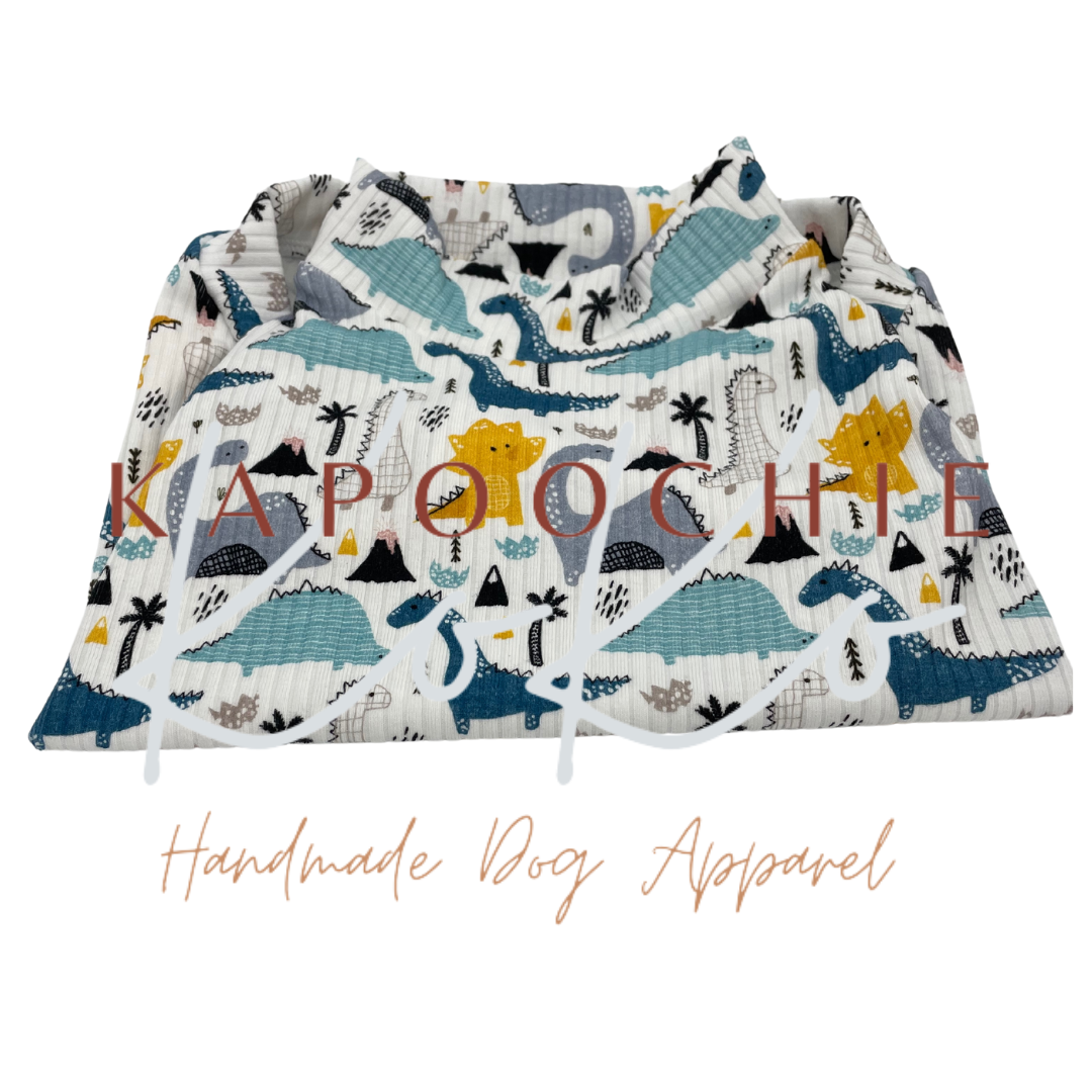 Sketch-a-Saurus Ribbed Knit – Koko Kapoochie