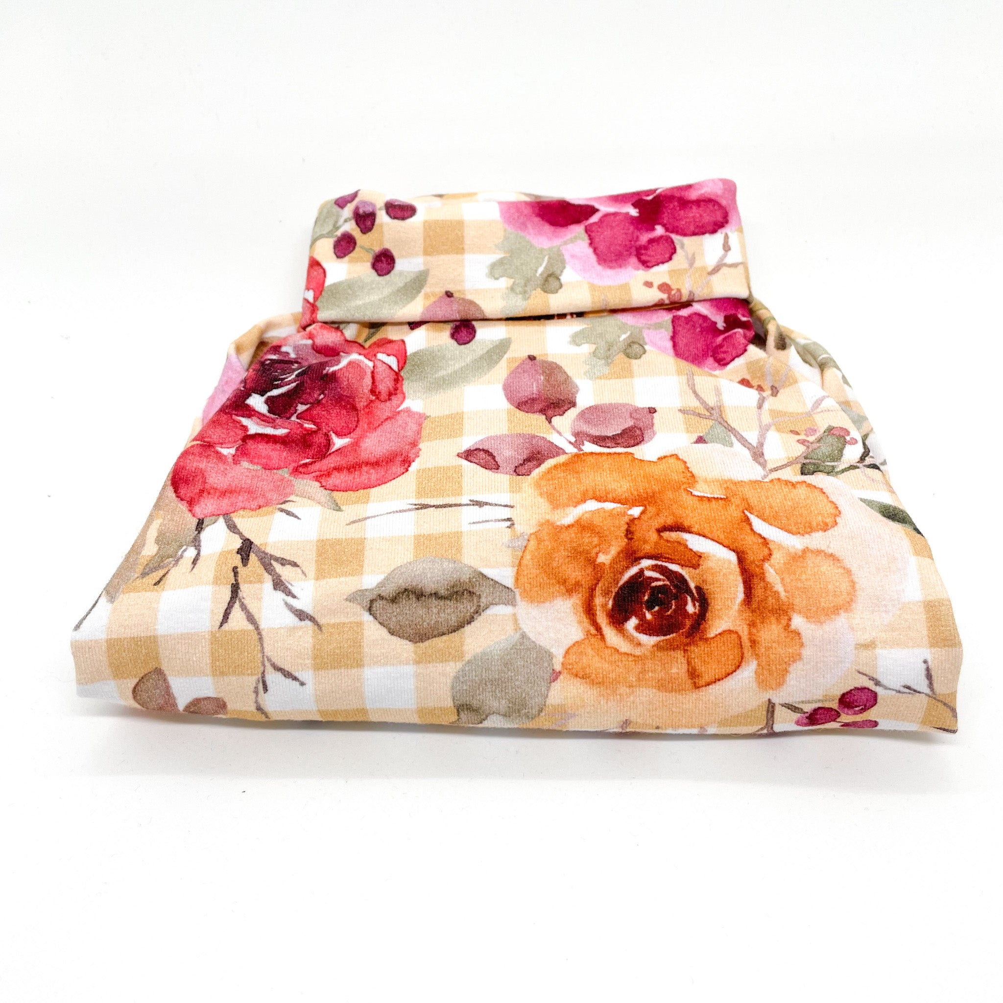 Mustard Gingham & Floral – Koko Kapoochie