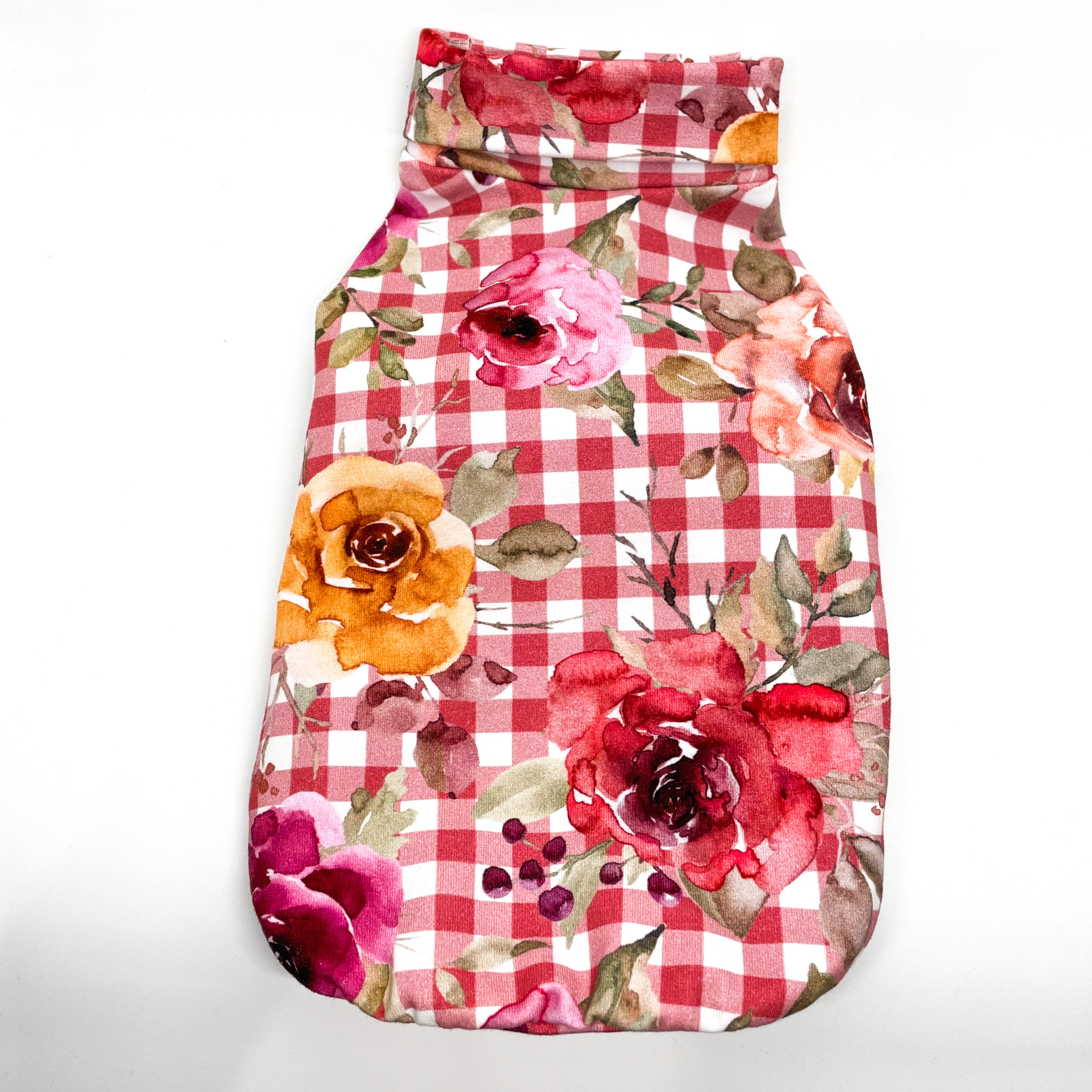 Raspberry Gingham & Floral – Koko Kapoochie