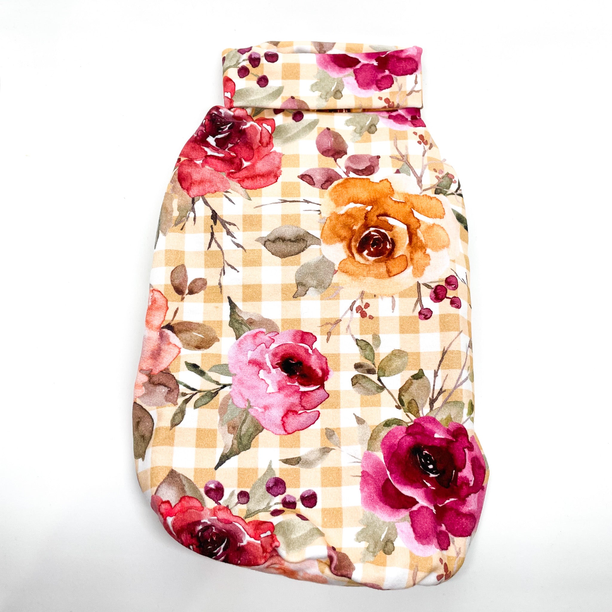 Mustard Gingham & Floral – Koko Kapoochie